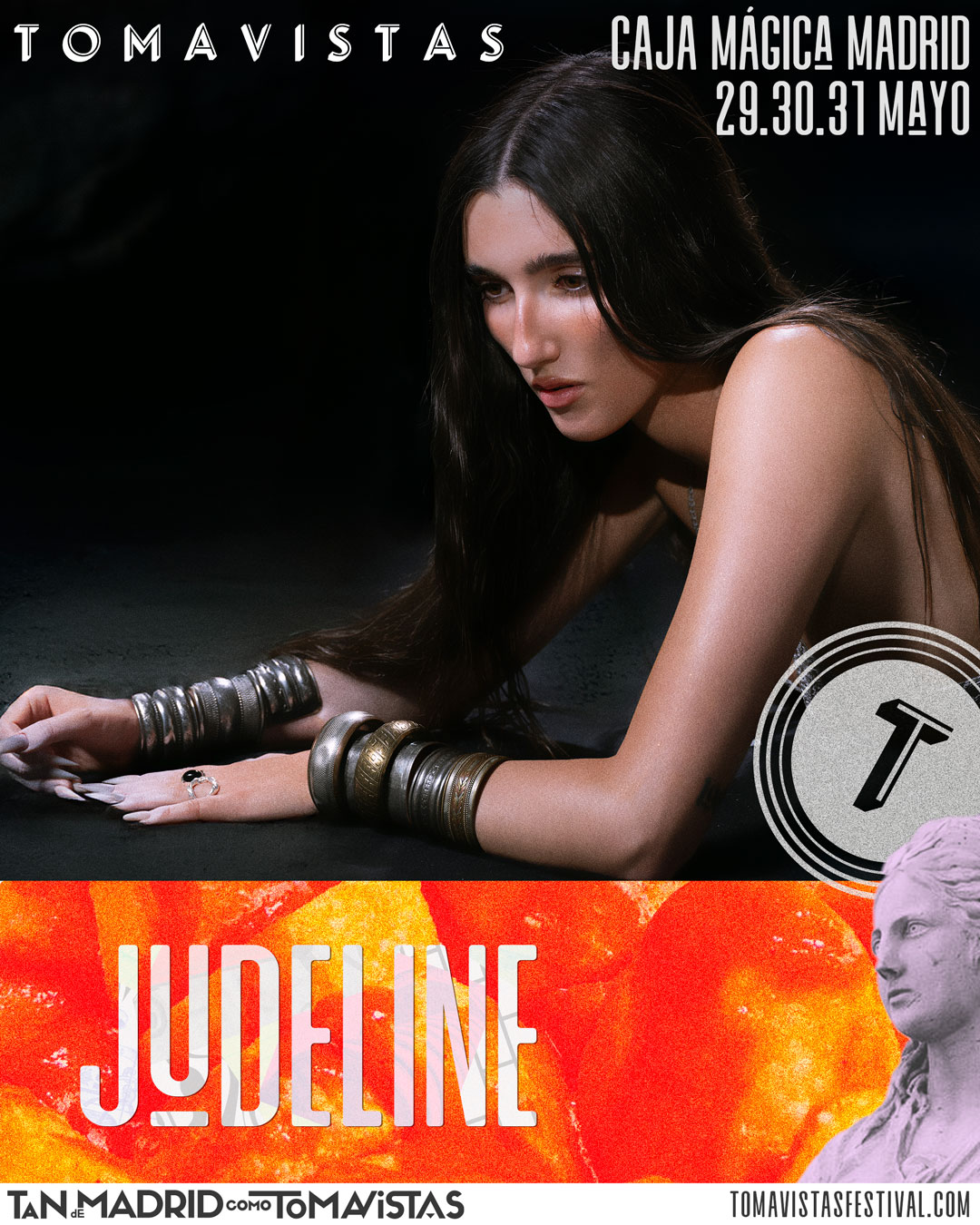 Concierto Judeline Madrid | Festival Tomavistas